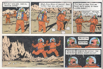 Tintin: Explorers on the Moon (Review) | the m0vie blog